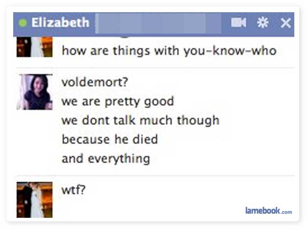 Lamebook You Know Who